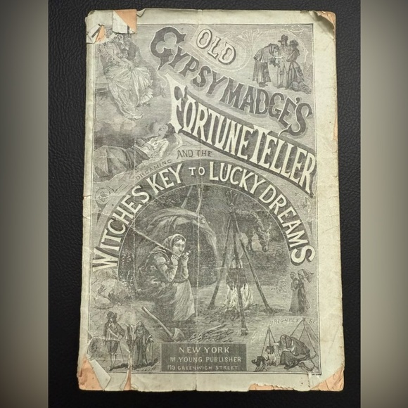 Other | Antique 188 Old Gypsy Madges Fortune Teller Witches Key ...